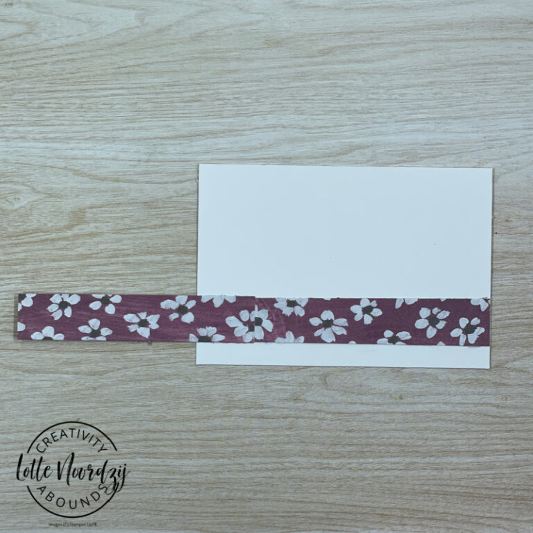 Fresh as a Daisy Fun Fold card - Creativity Abounds Blog Hop – A Lotte Stamping Fun